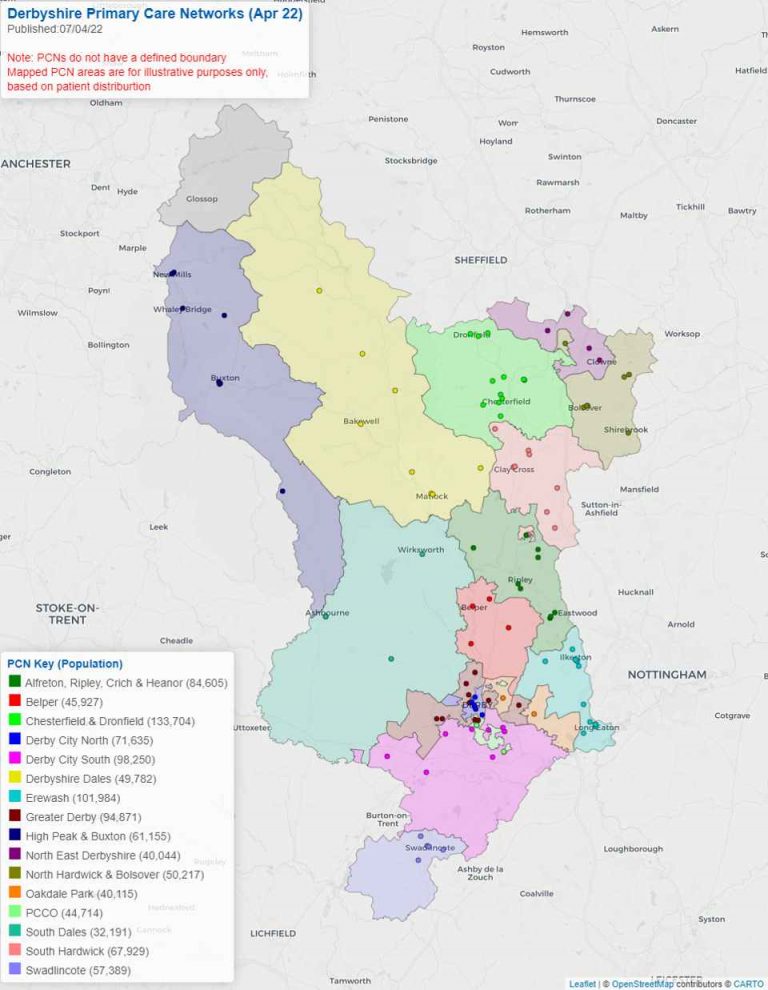 Primary Care Networks » Joined Up Care Derbyshire