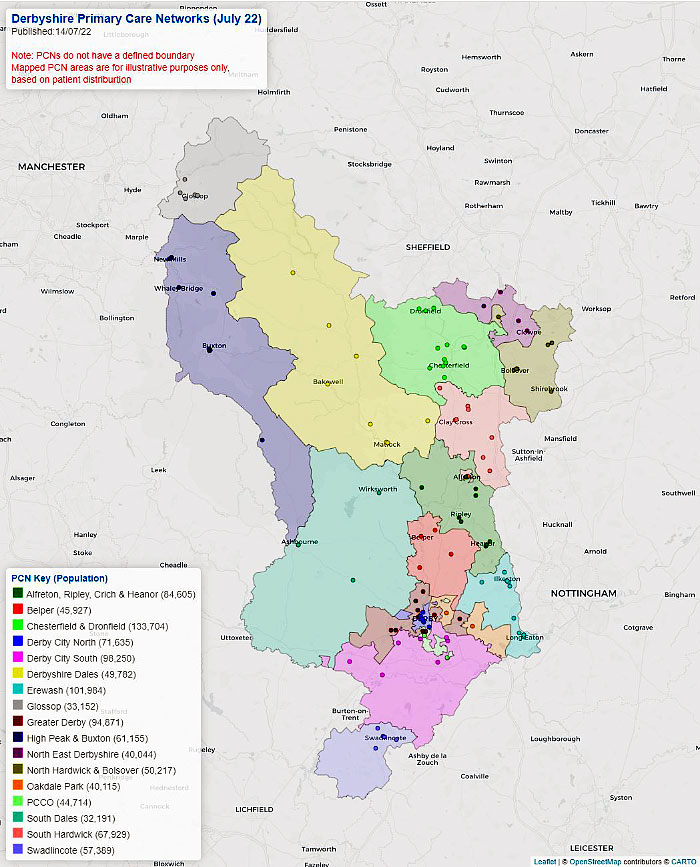 Primary Care Networks » Joined Up Care Derbyshire
